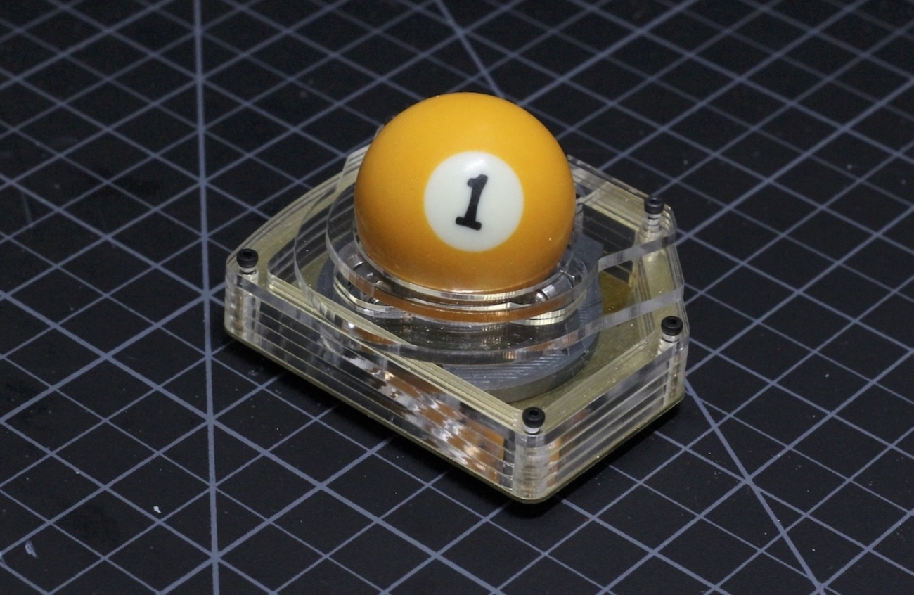 aball - A Buttonless trackball for all（自作トラックボール） - TALPKEYBOARD BLOG