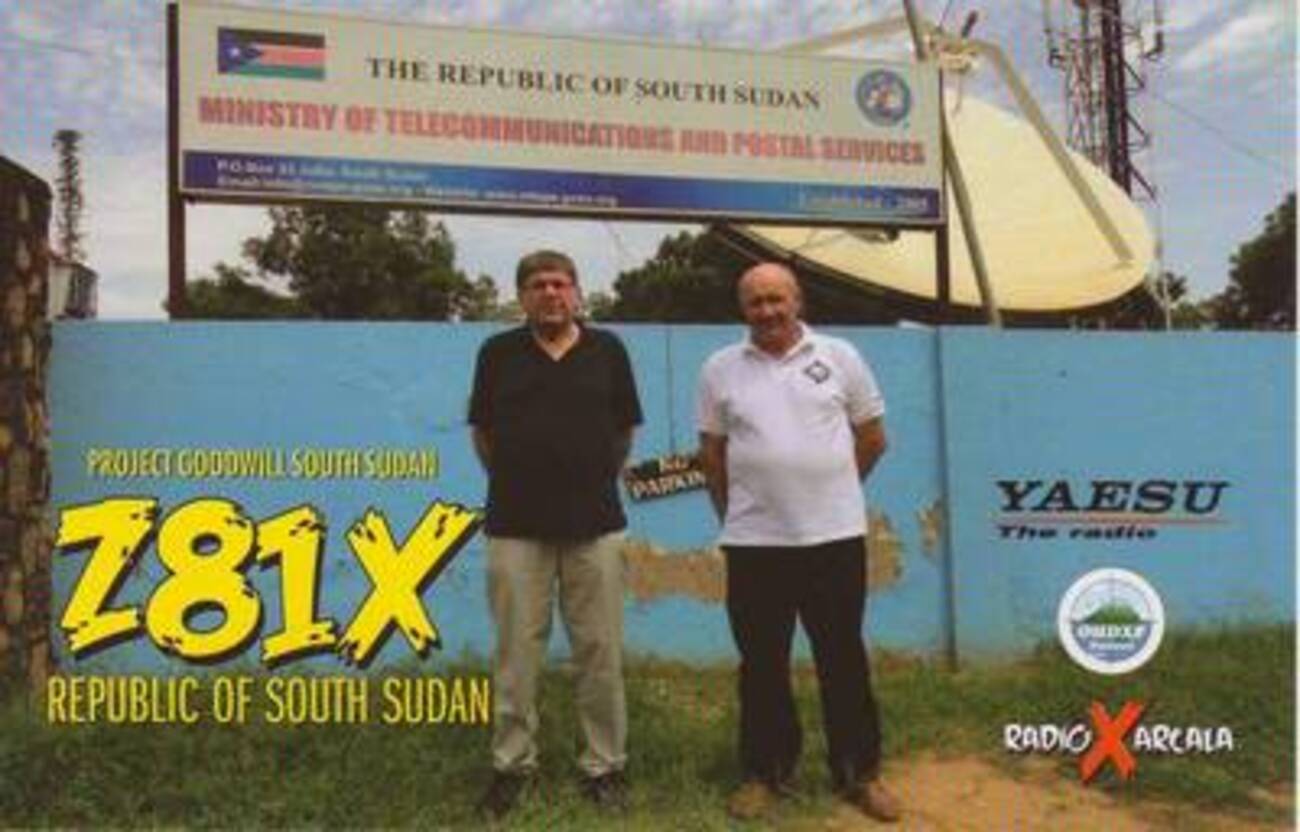 新着 QSL Z81X - Last Chance Cafe master JL6USD