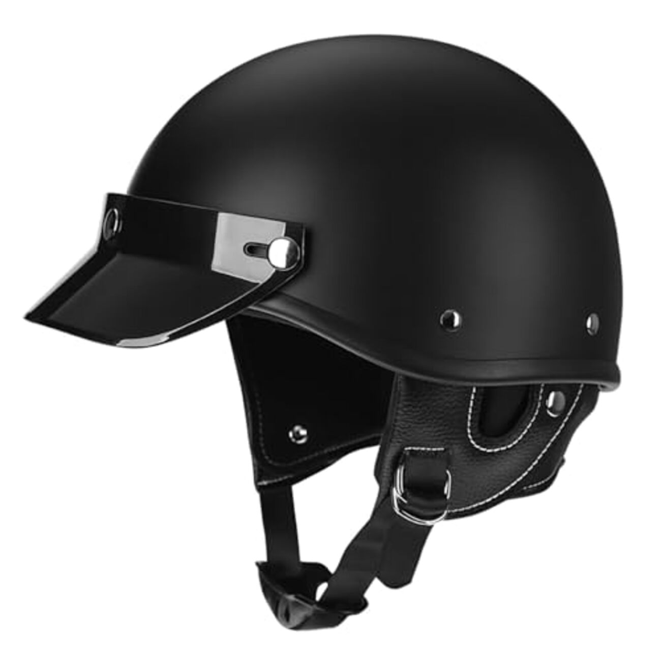 Woljay Half Cap Helmetは単なる半帽じゃない！レトロを纏い、DOTの安心を被る大人の選択肢 - ワクワクDIY工房