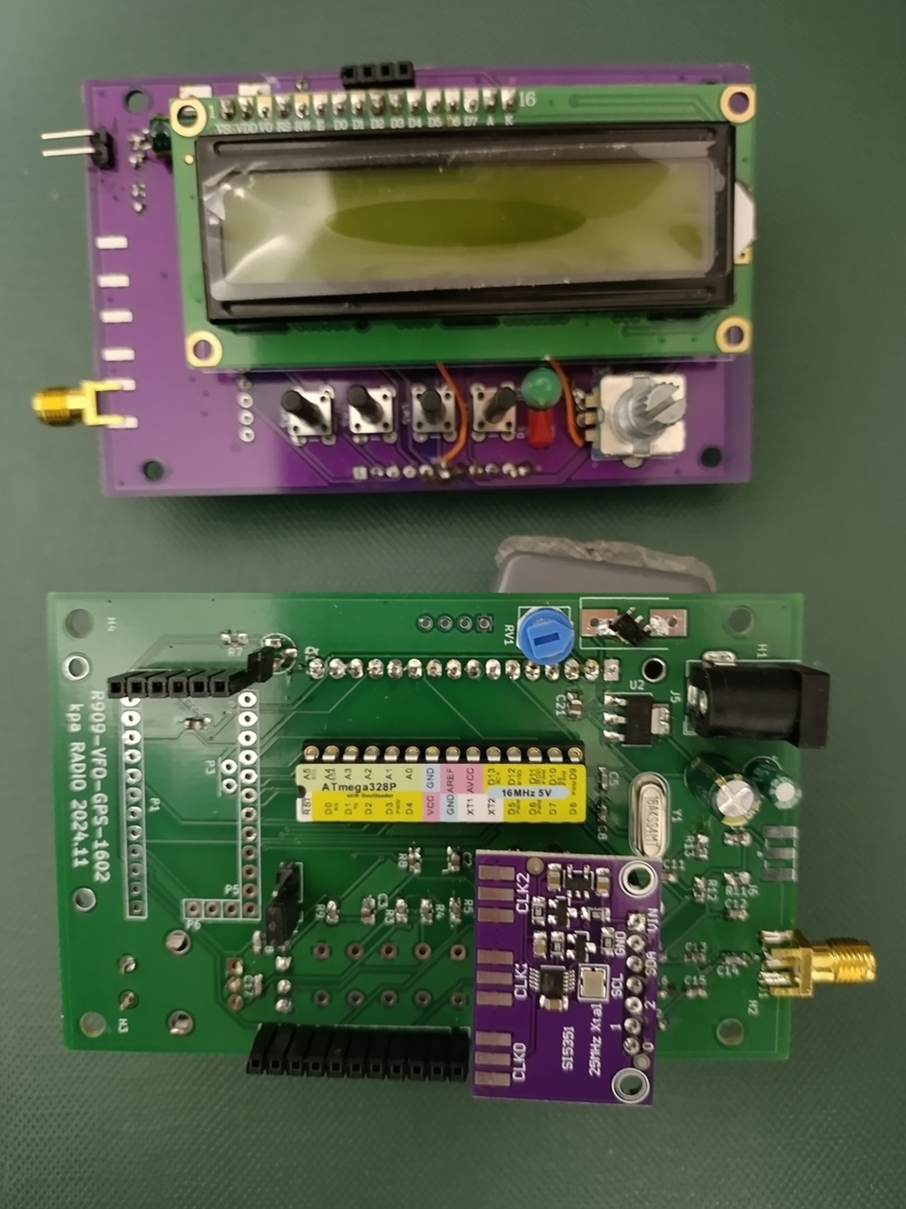 GPS corrected VFOでSi5351aモジュールの較正周波数値を取得 - nobcha23の日記