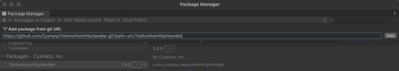 【Unity】YetAnotherHttpHandlerを用いてHTTP/2を扱えるHttpClientを作成する - はなちるのマイノート