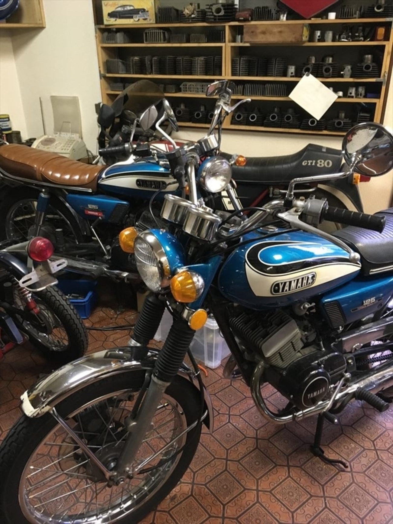 片肺のRD125青丸タンク - goroの徒然なるままに・・・2nd.