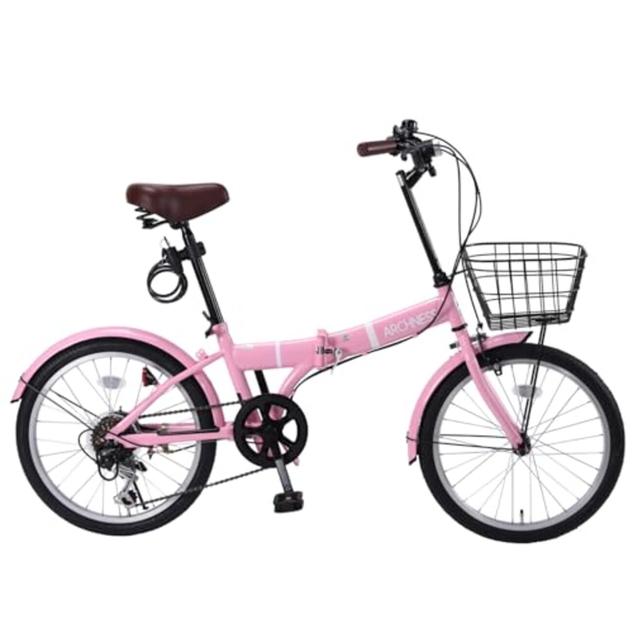 ピンクが可愛いだけじゃない！ ARCHNESS 206-1B 折りたたみ自転車で、通勤・街乗りをもっと身軽に快適に！ - 週末のごほうび帳