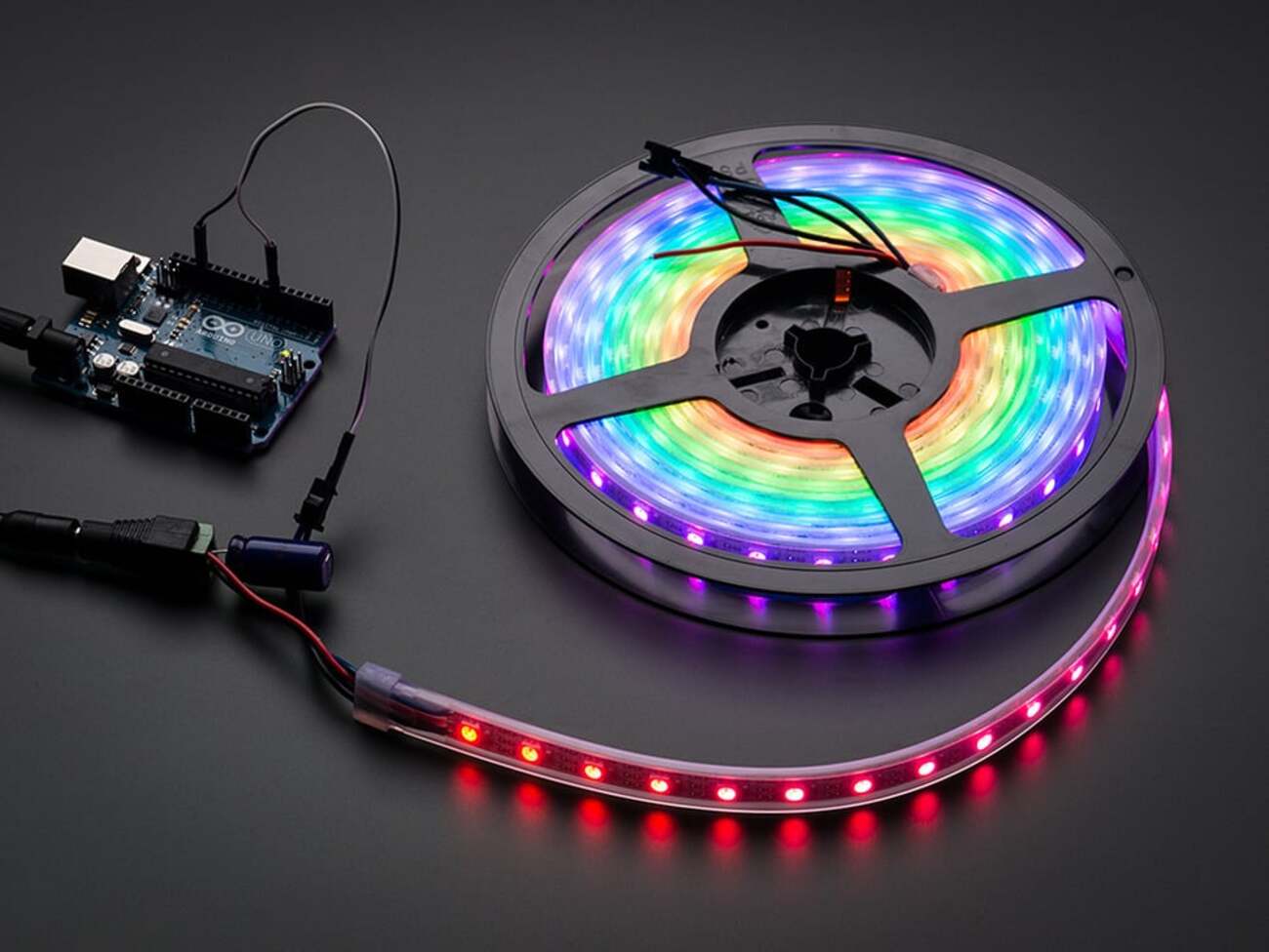 Arduino IDE(Adafruit NeoPixelライブラリを使ったプログラム) - NOBのArduino日記！