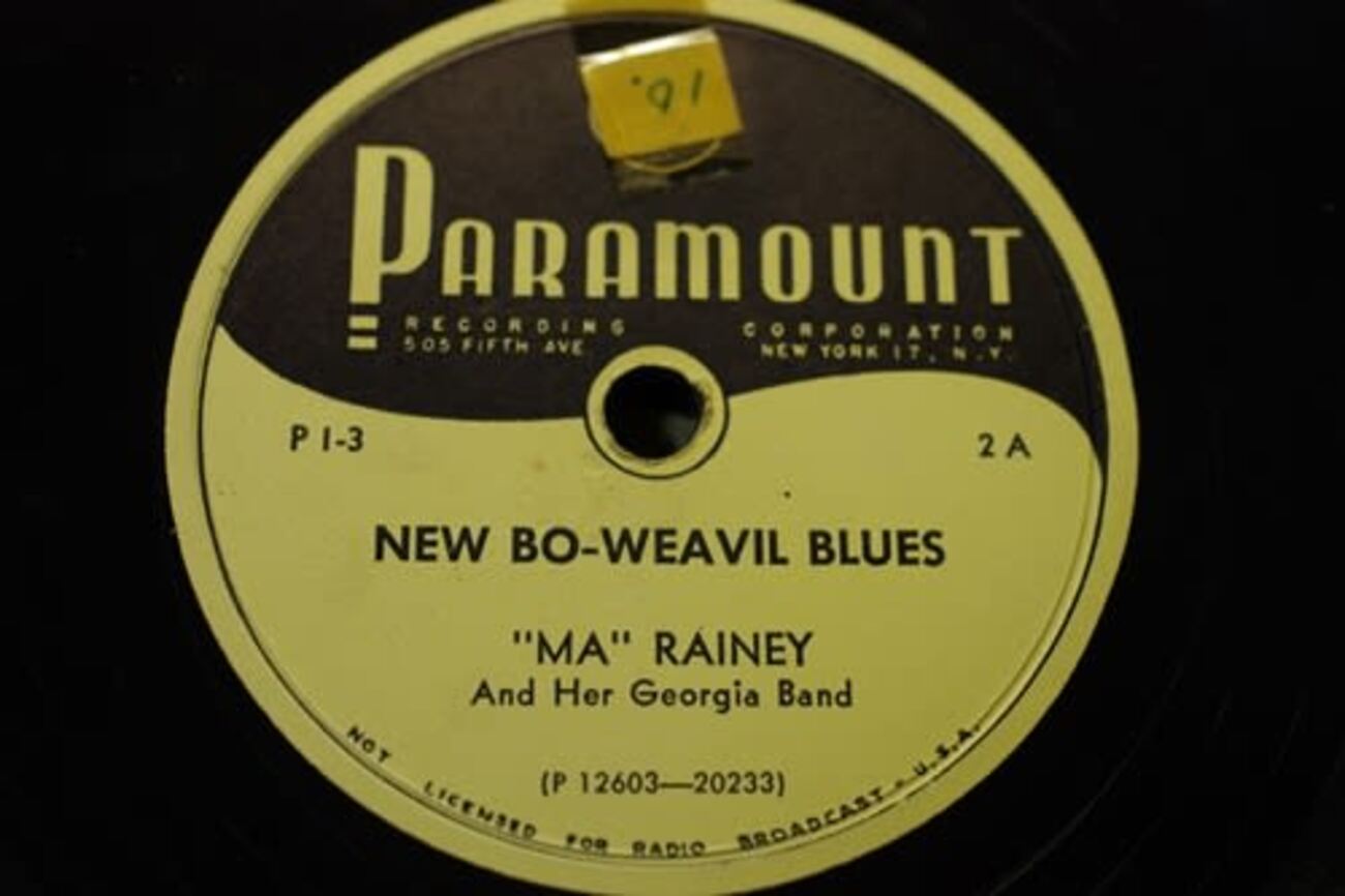 Paramount P 1-3,P 1-4, MA RAINEY And Her Georgia Band - ドクた、の手持ちSP盤整理箱