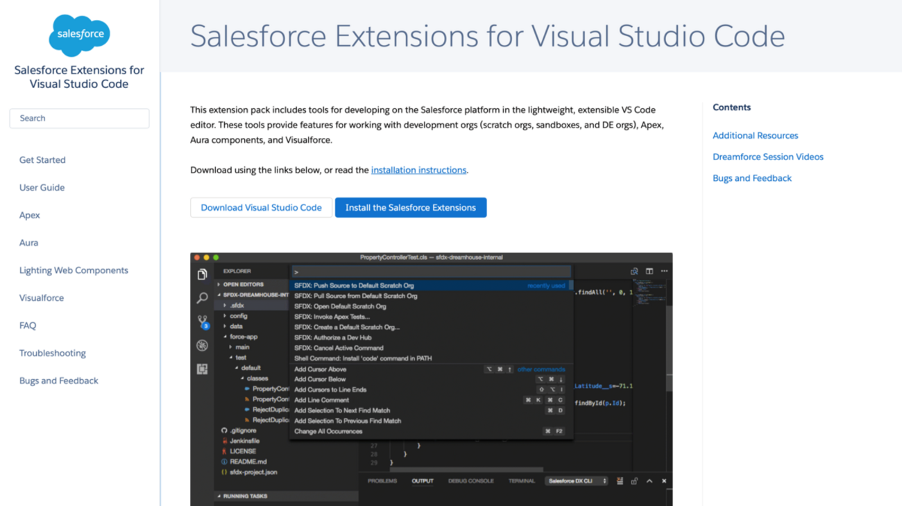 SFDC：Salesforce Extensions for Visual Studio Codeを試してみました ...