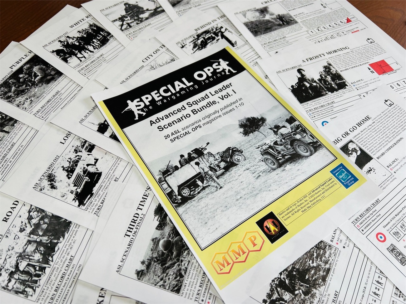 【Advanced Squad Leader】「Special Ops ASL Scenario Bundle vol.1」「Special ...