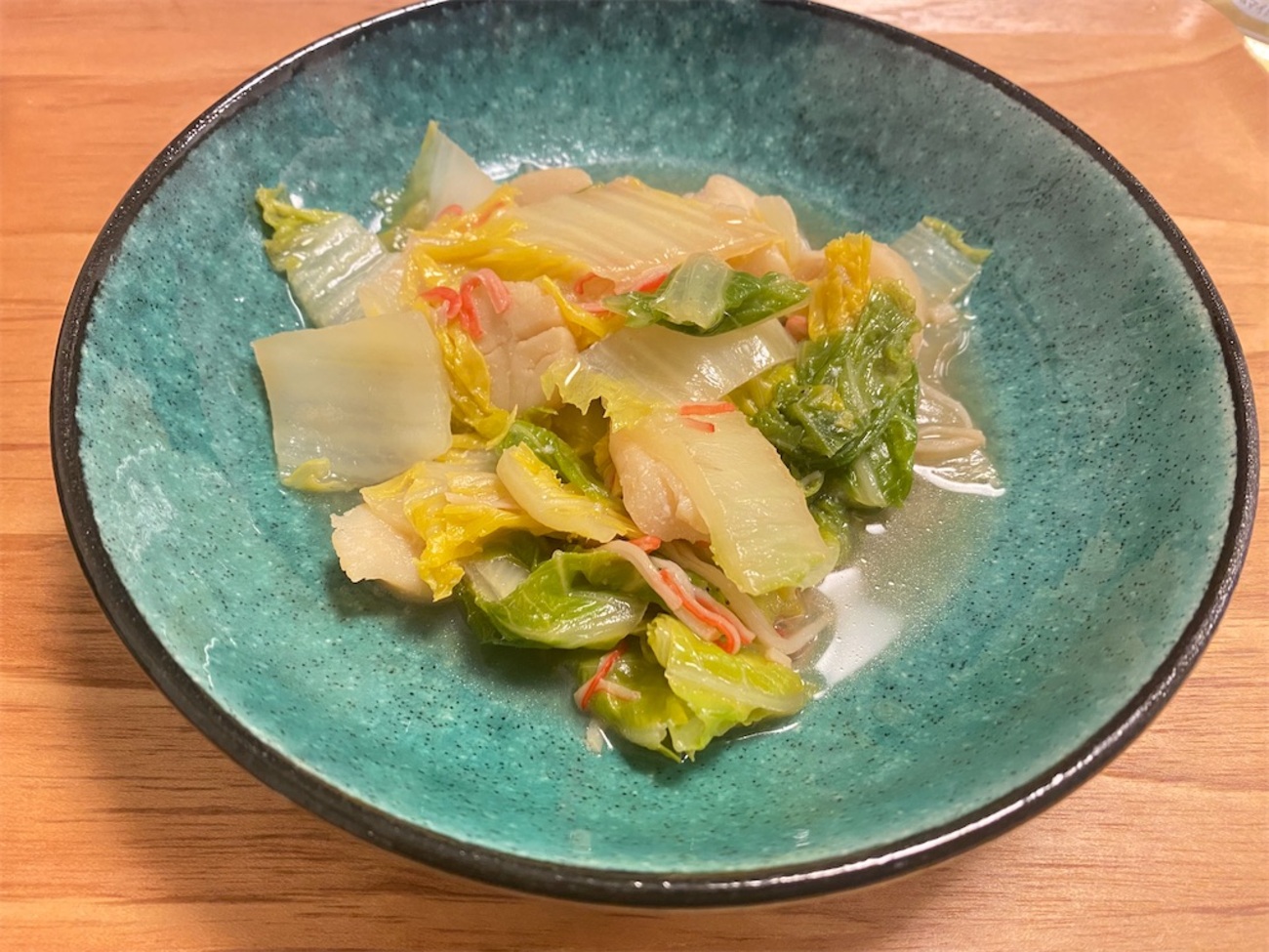 ホタテバター白菜のうま煮 - 銀色の水曜日／小料理手帖