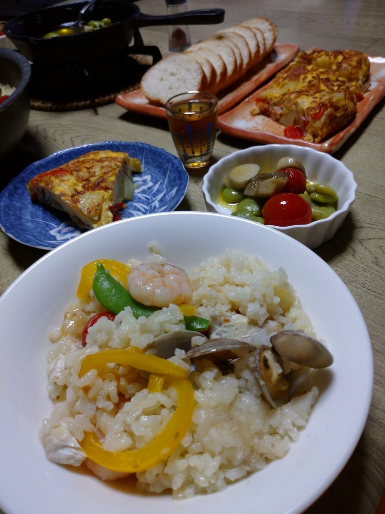母の日スペイン料理定食 - Rucaの戒め