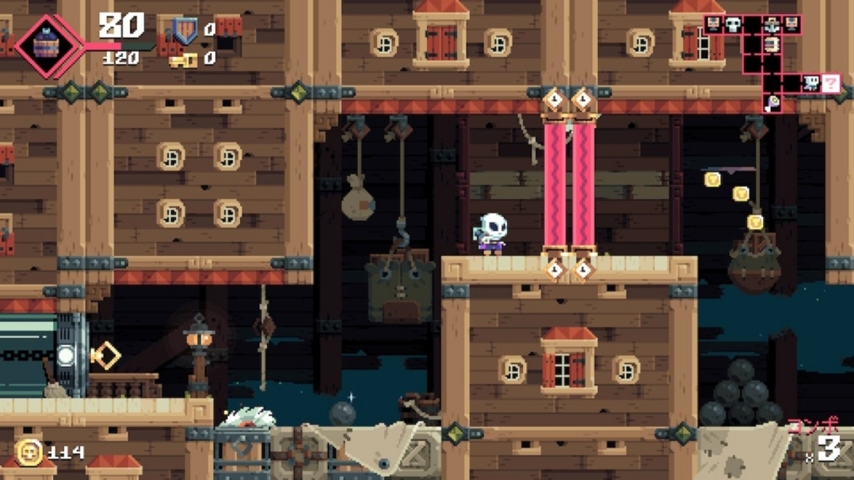 Switch『Flinthook』レビュー。スイッチの携帯モードと相性抜群なランダムマップの2Dアクションゲーム - YDブログ