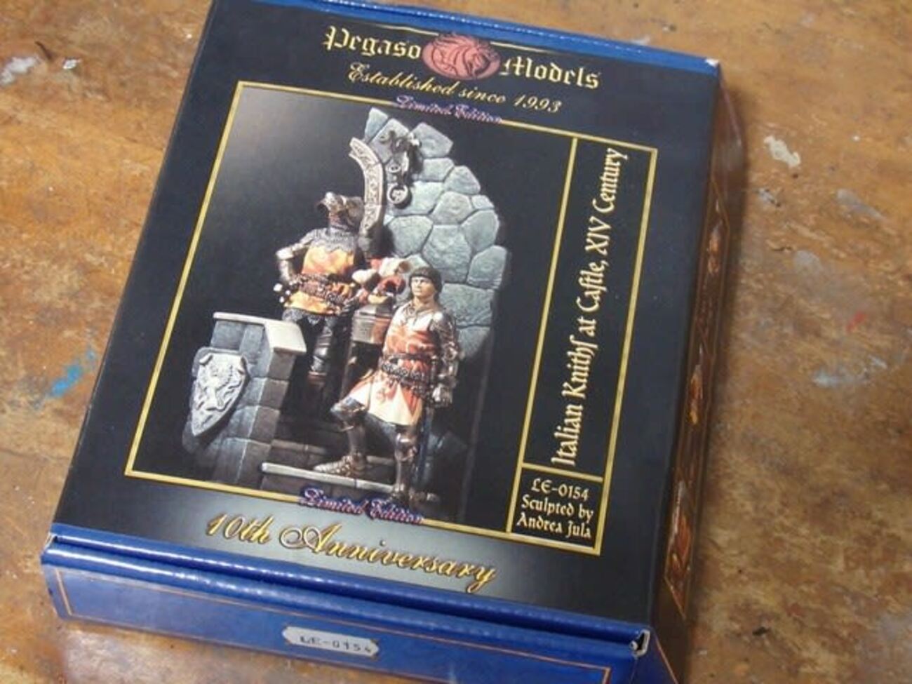 Pegaso Models Italian knights at Castle ⅩⅣ Century （1） - 見ると自信の湧く模型製作ブログ