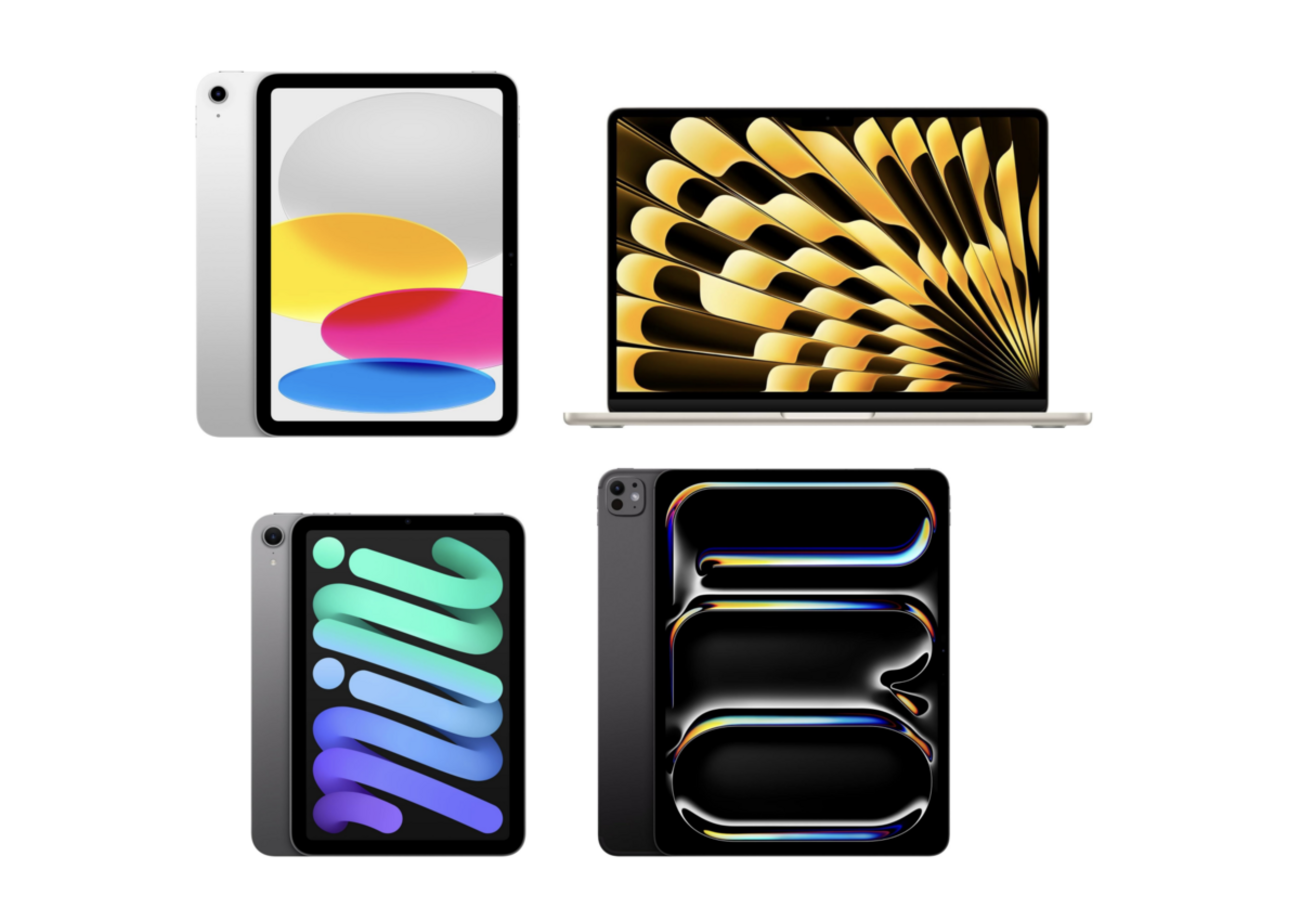 AmazonでM4 MacBook Air／iPad (A16)／iPad mini(A17 Pro)／M4 iPad Proが再び特価セール ...