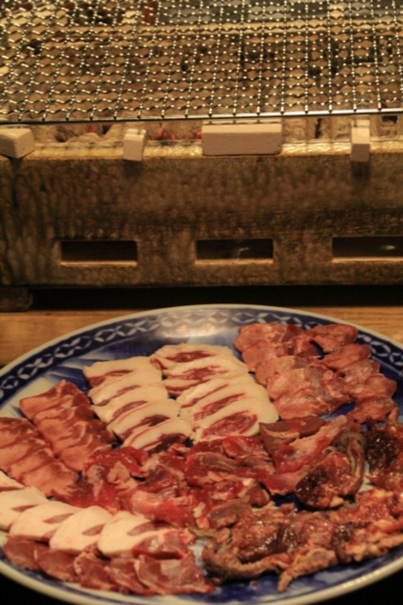 Charcoal grill of game meats - takayama SAKANA