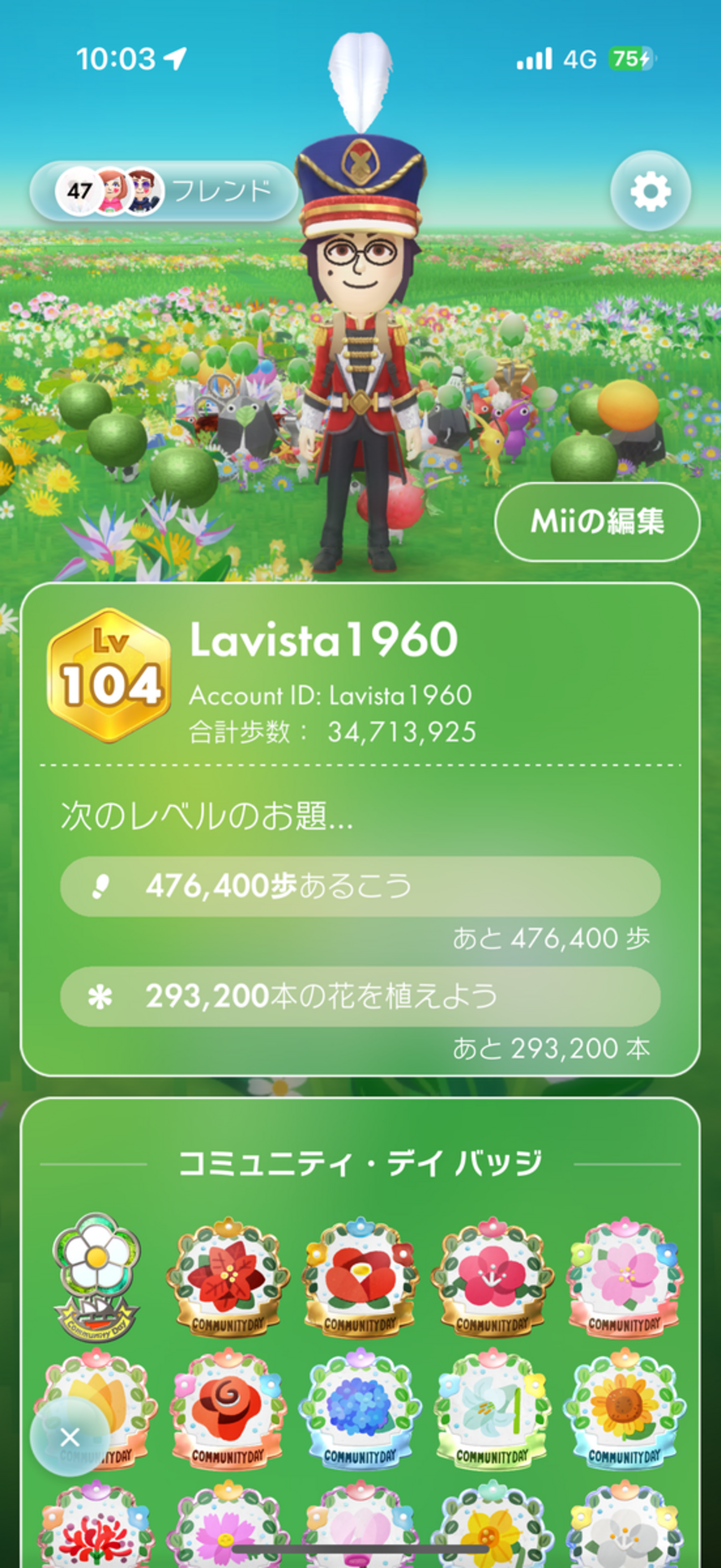 Lv104に到達 - Lavistaの日記