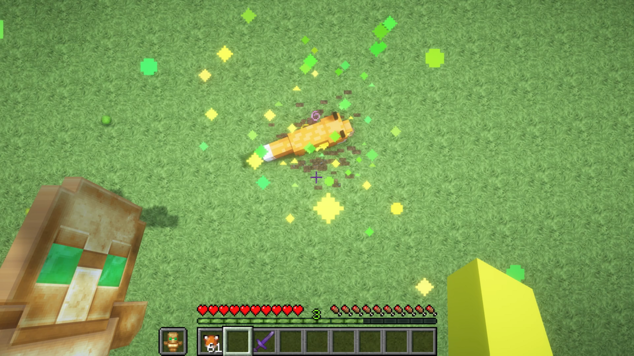 【マイクラ1.21】キツネに不死のトーテムを持たせると？Minecraft TIPS of Fox Part2【マインクラフト/Java/JE/小ネタ/TIPS】 - じゃがいもゲームブログ