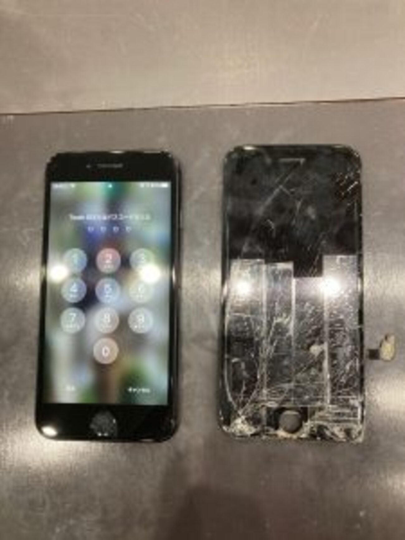 画面割れiPhone7の修理でご来店頂きました!! - smartcool-toin’s diary