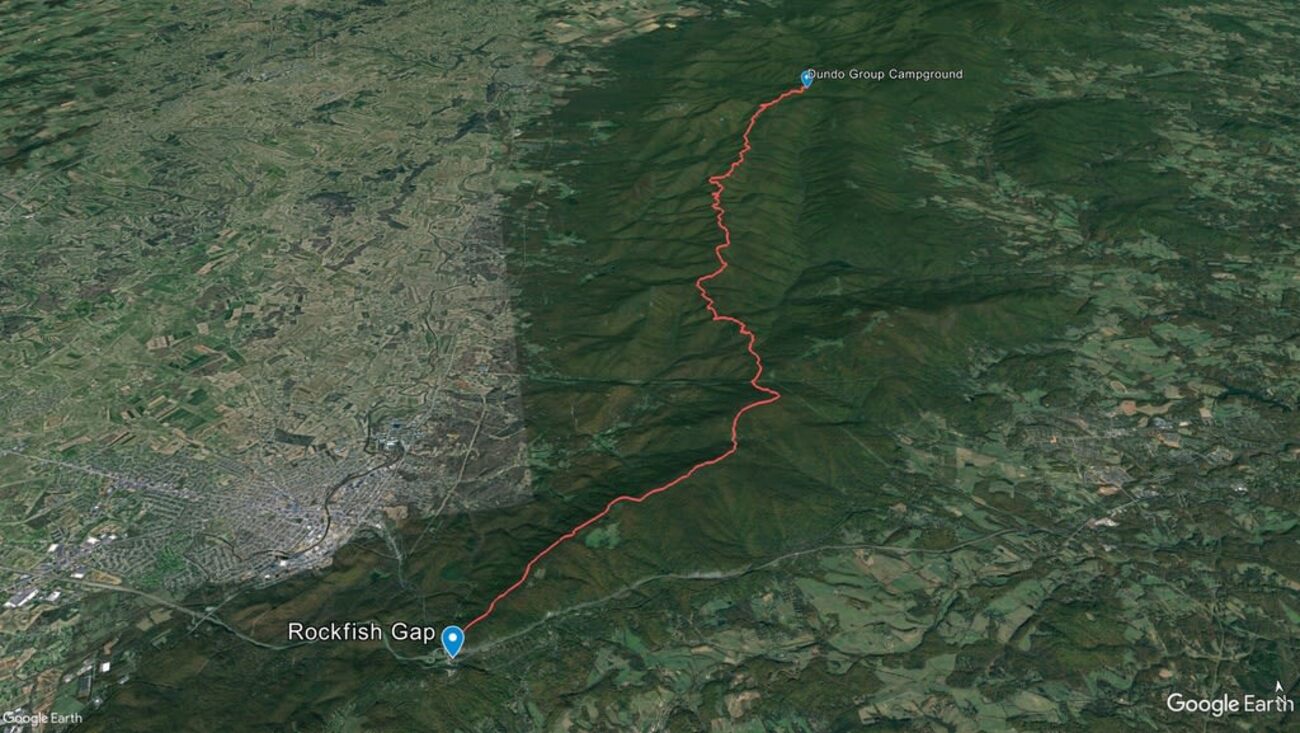 Day051 Rockfish Gap - Dundo Group Campground（34km くらい）【バーチャル ...