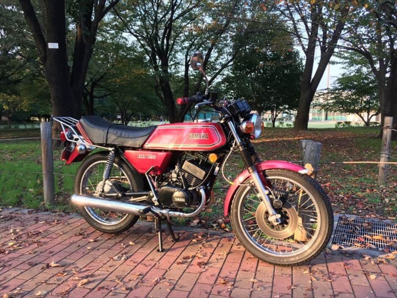 今日のRD125角タンク赤2（11月11日） - goroの徒然なるままに・・・2nd.