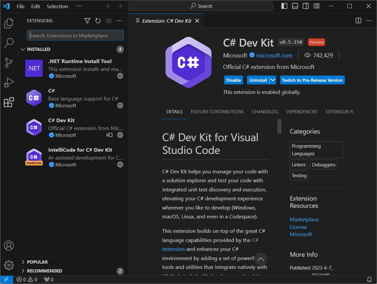 C# Dev Kit がリリースされたので見ていきます その 3 - rksoftware