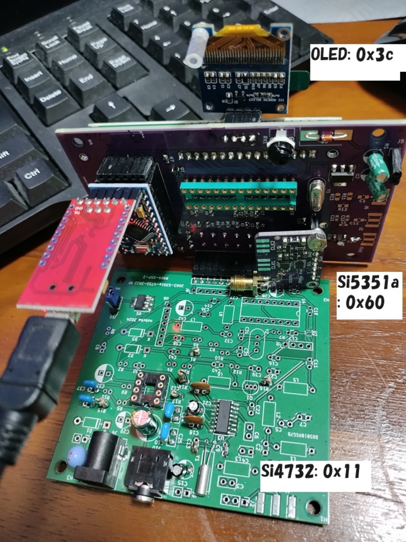 i2cアドレススキャンスケッチ(バッテリー動作）作ってみました - nobcha23の日記