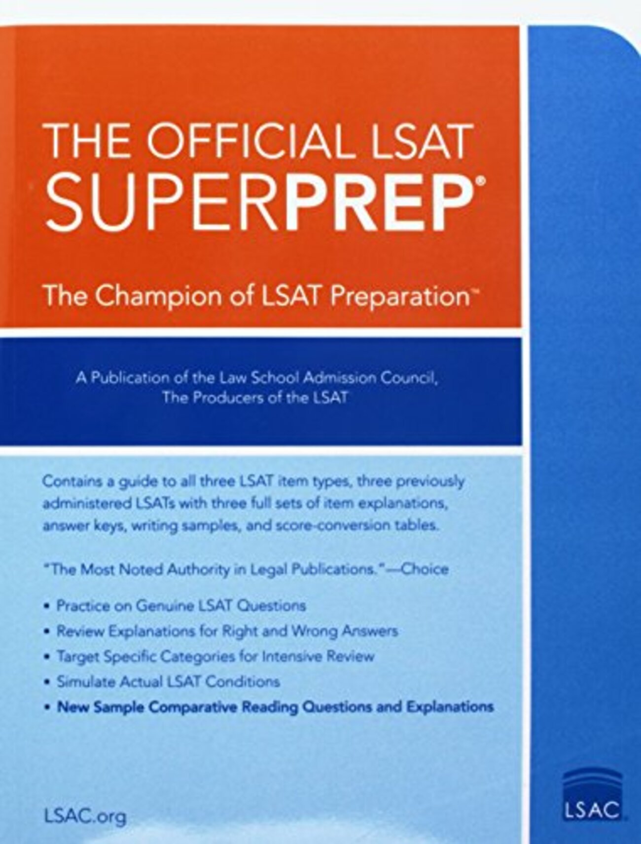 READ The Official LSAT SuperPrep: The Champion of LSAT Prep ...