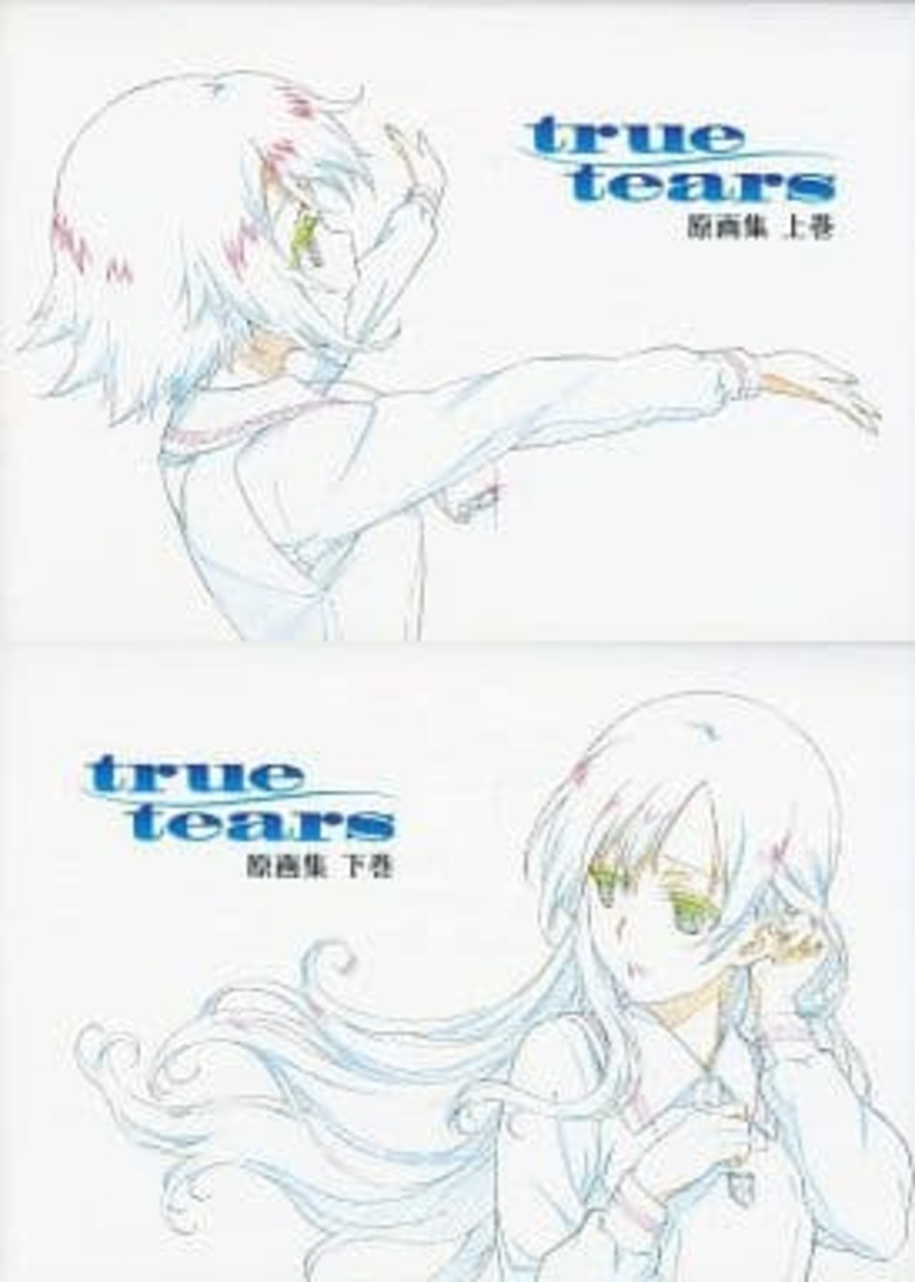 true tears 原画集 上巻・下巻セットを持っている人に 大至急読んで欲しい記事 - モノノフ的ゲーム紹介