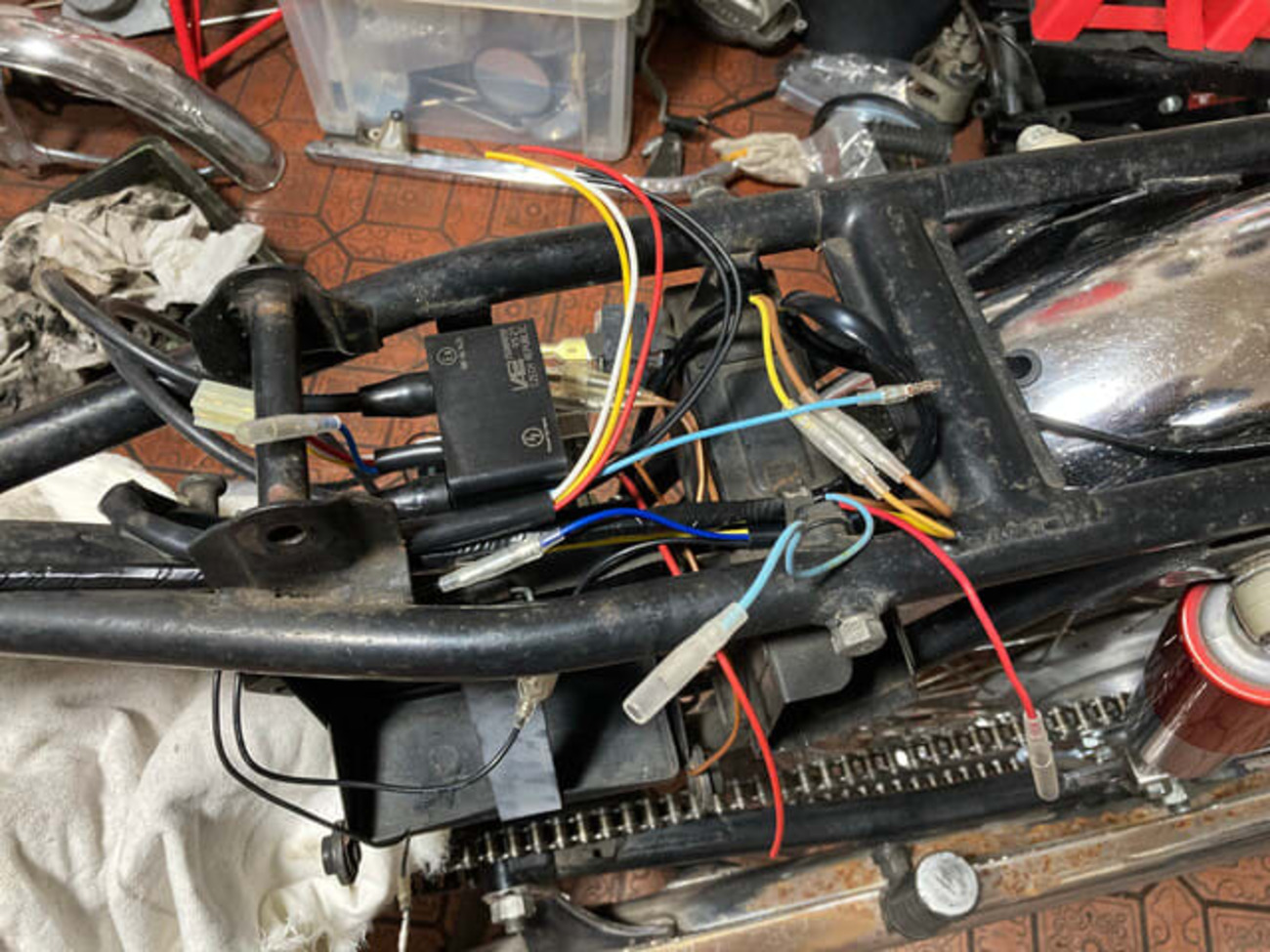 AS1STD赤1の電装系作業 - goroの徒然なるままに・・・2nd.