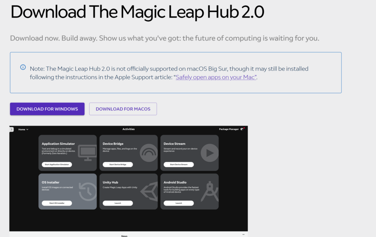 MagicLeap開発環境を整える MLHubの導入 - 夜風のMixedReality