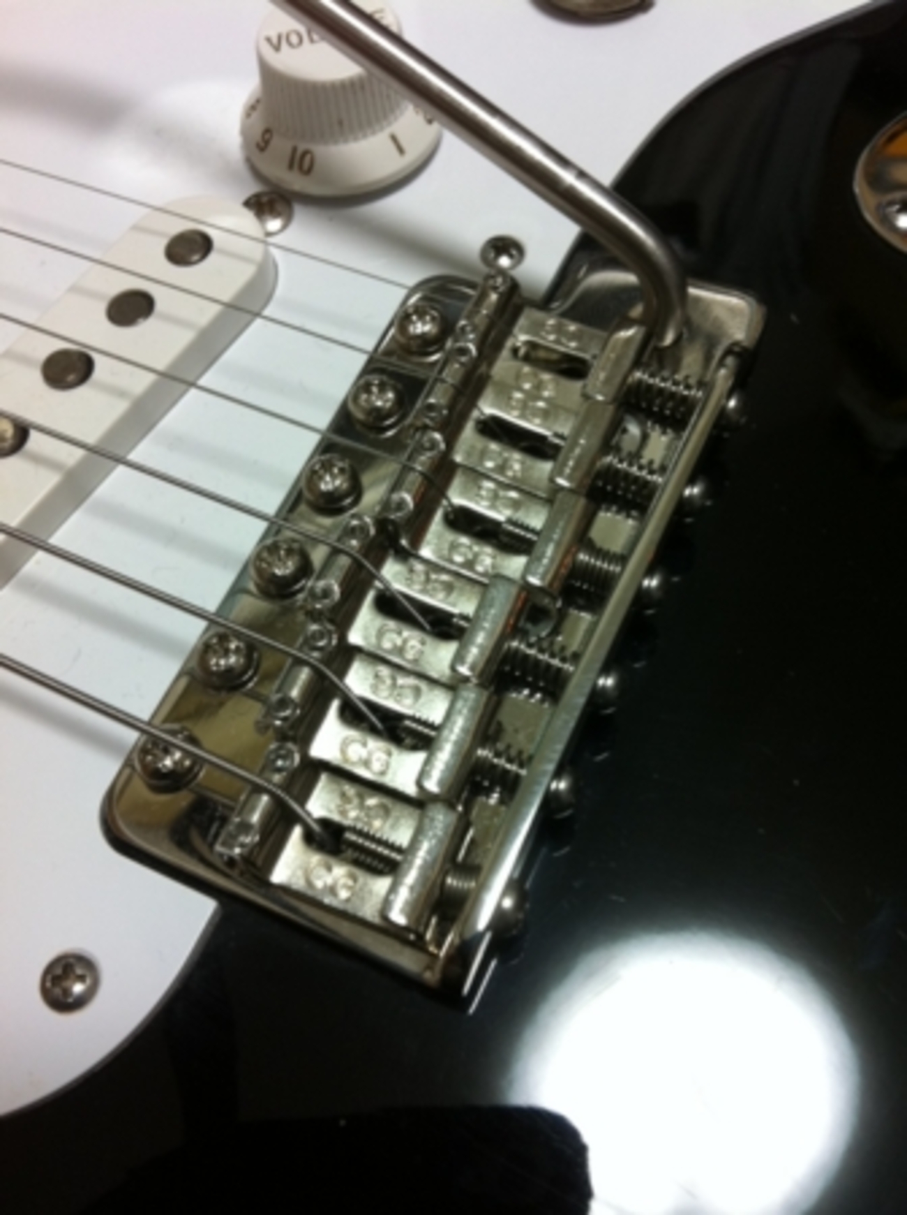 Callaham Vintage S Model Strat Bridge Assembly - The Day in a Life