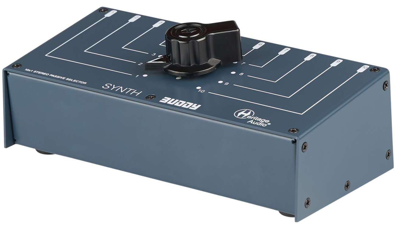 Heritage Audio Synth Buddy｜10イン1アウト対応パッシブ・ステレオセレクター新発売 - サンレコ 〜音楽制作と音響の ...