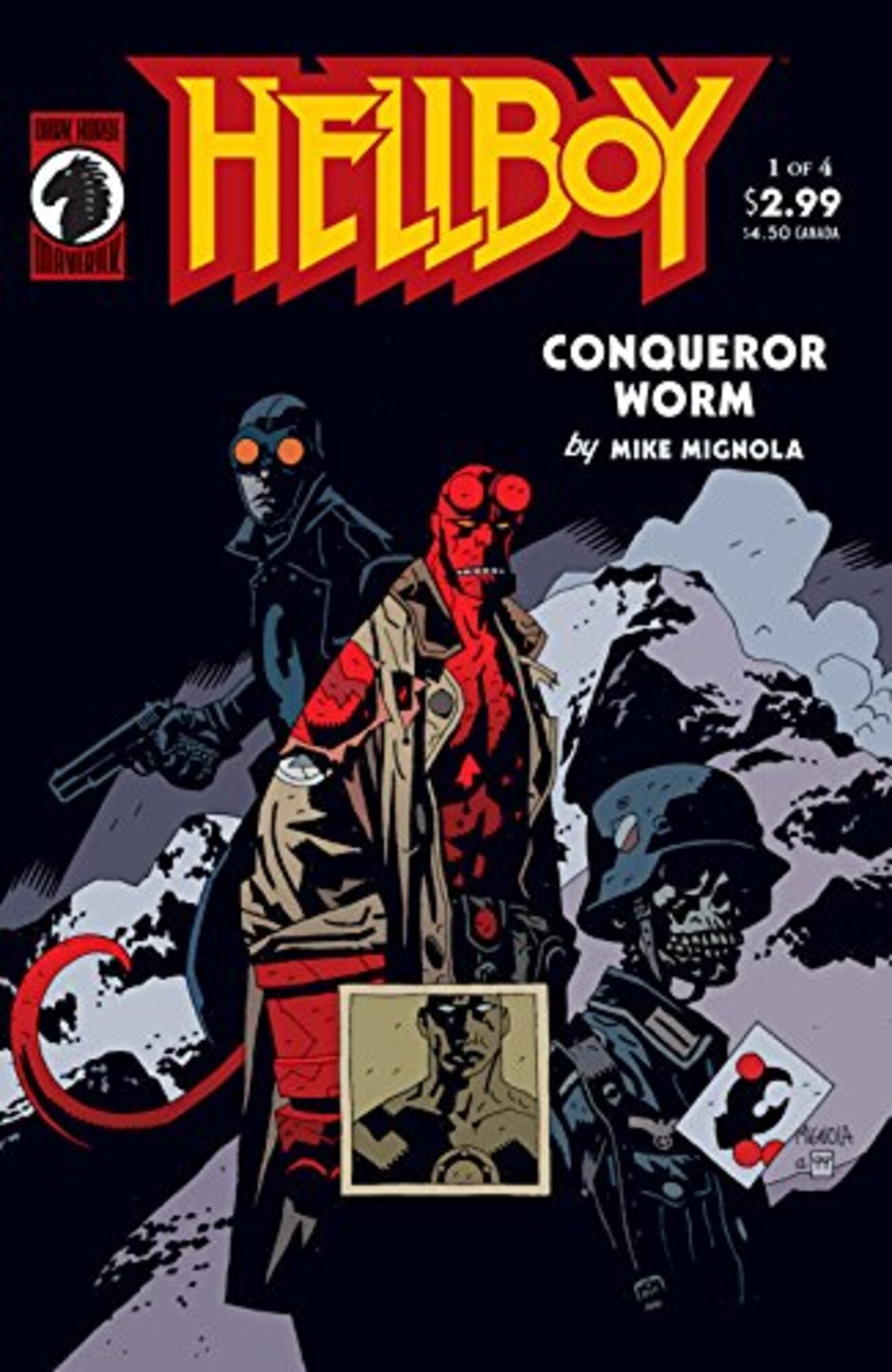 HELLBOY VOL.5 CONQUEROR WORM (Dark Horse, 2001, #1-4) - VISUAL BULLETS