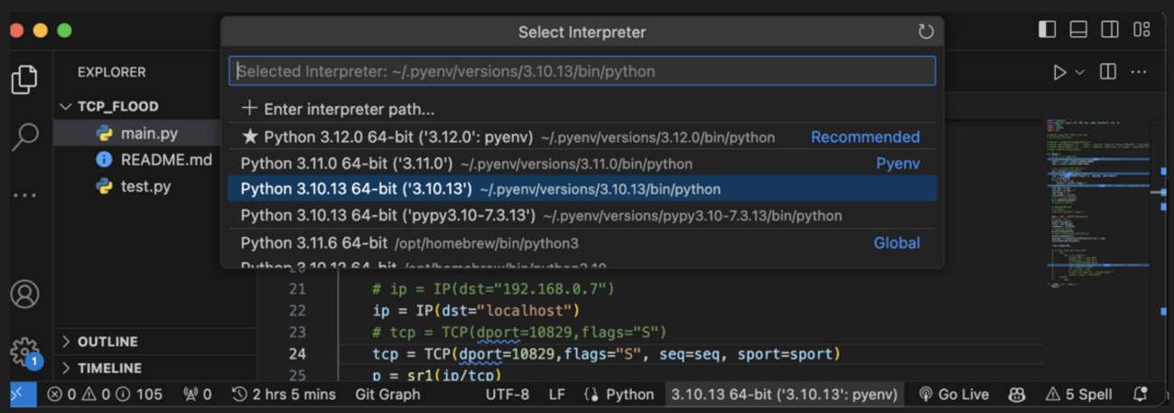 python を VSCode で使っていてコード定義へのジャンプが効かなかった - Diary