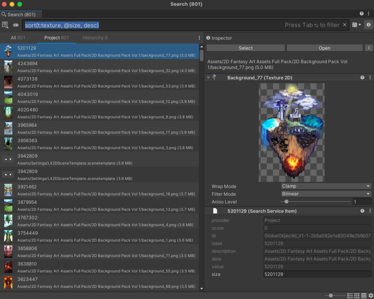 Quick Searchからさらに進化した検索システム Unity Search【Unity】【Unity Search】 - (:3[kanのメモ帳]