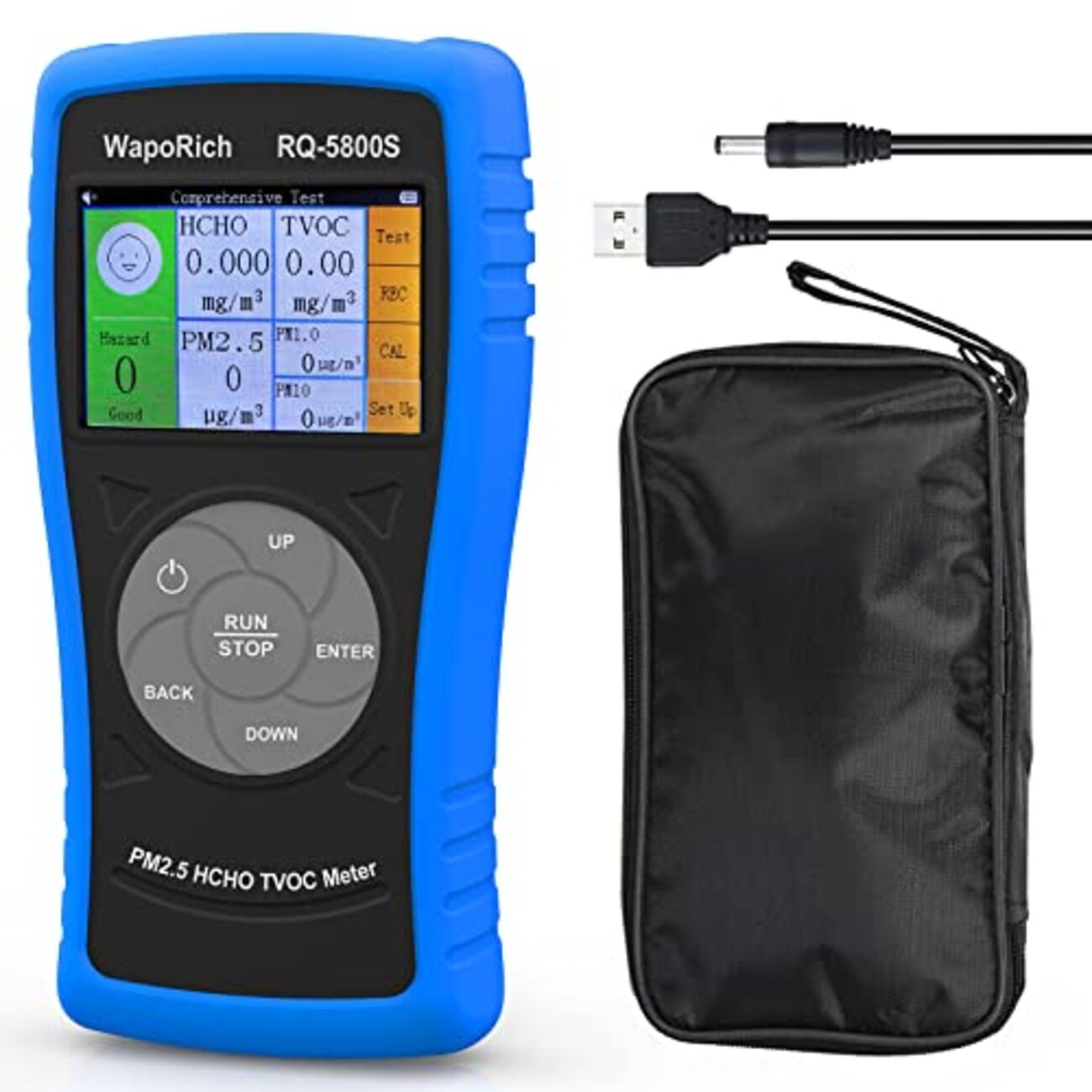 WapoRich RQ-5800Sで空気の「なんとなく不安」を解消！PM2.5、ホルムアルデヒドを可視化して安心を手に入れる方法 - 買ってよかったもの紹介