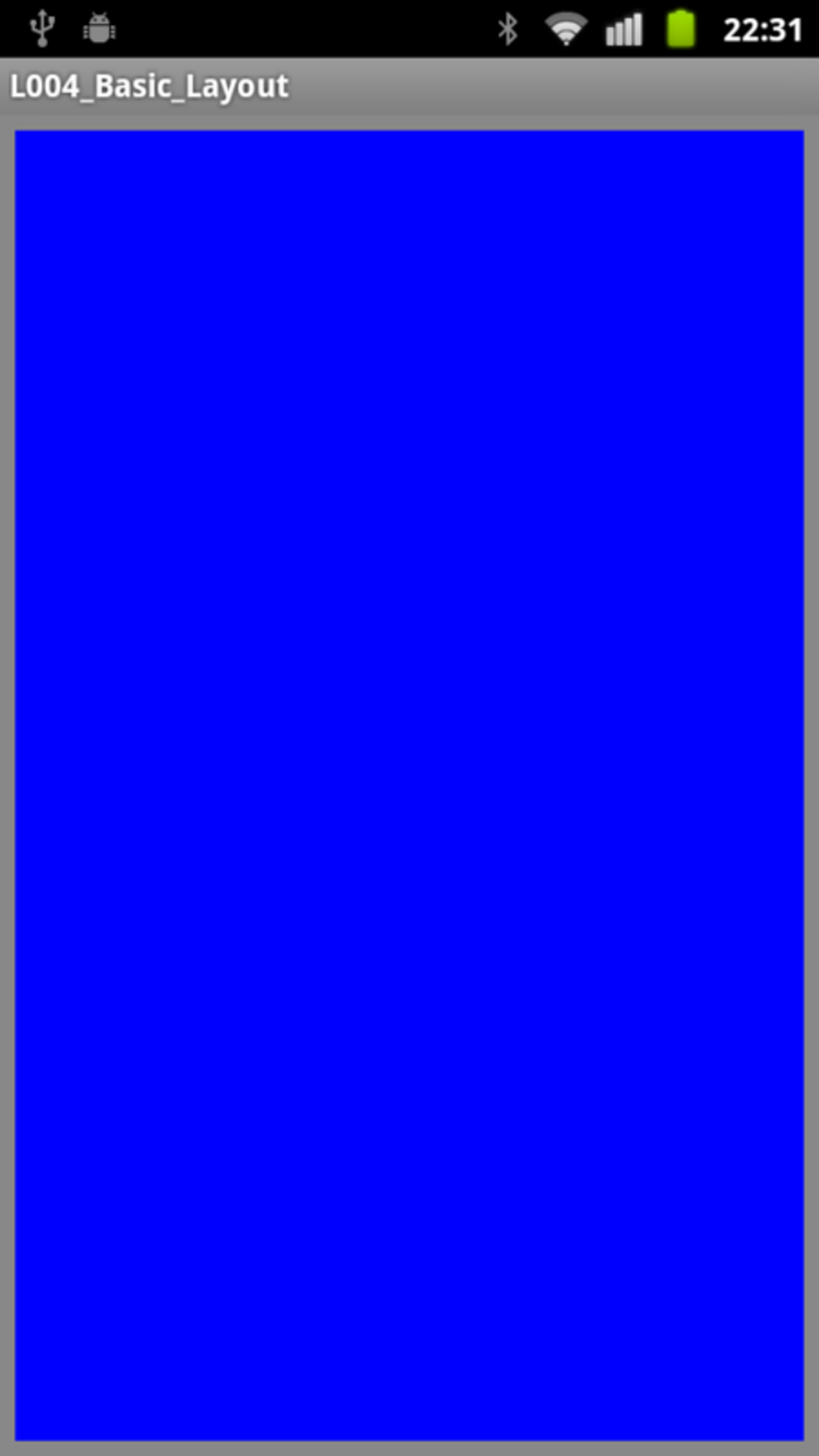 L004) Basic Layout #1： LayoutParams#setMargins 全体にmarginをセットする - たぼさんの部屋