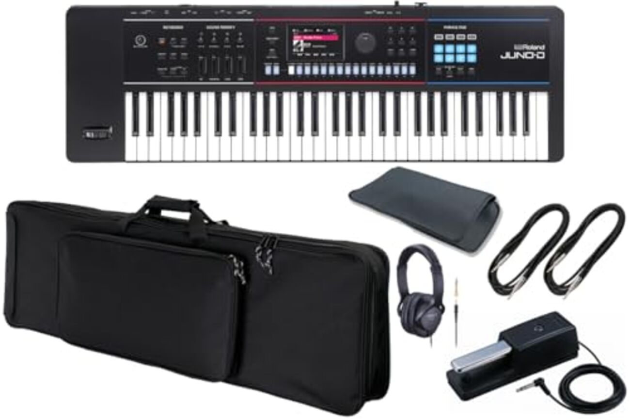 スタジオ直行！【Roland JUNO-D6】背負えるケース付シンセで、あなたの音楽ライフが加速する - 癒しの時間帖