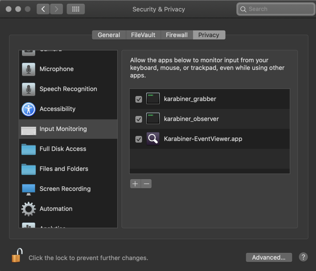 macOS CatalinaでKarabiner-Elementsを動かす - The jonki