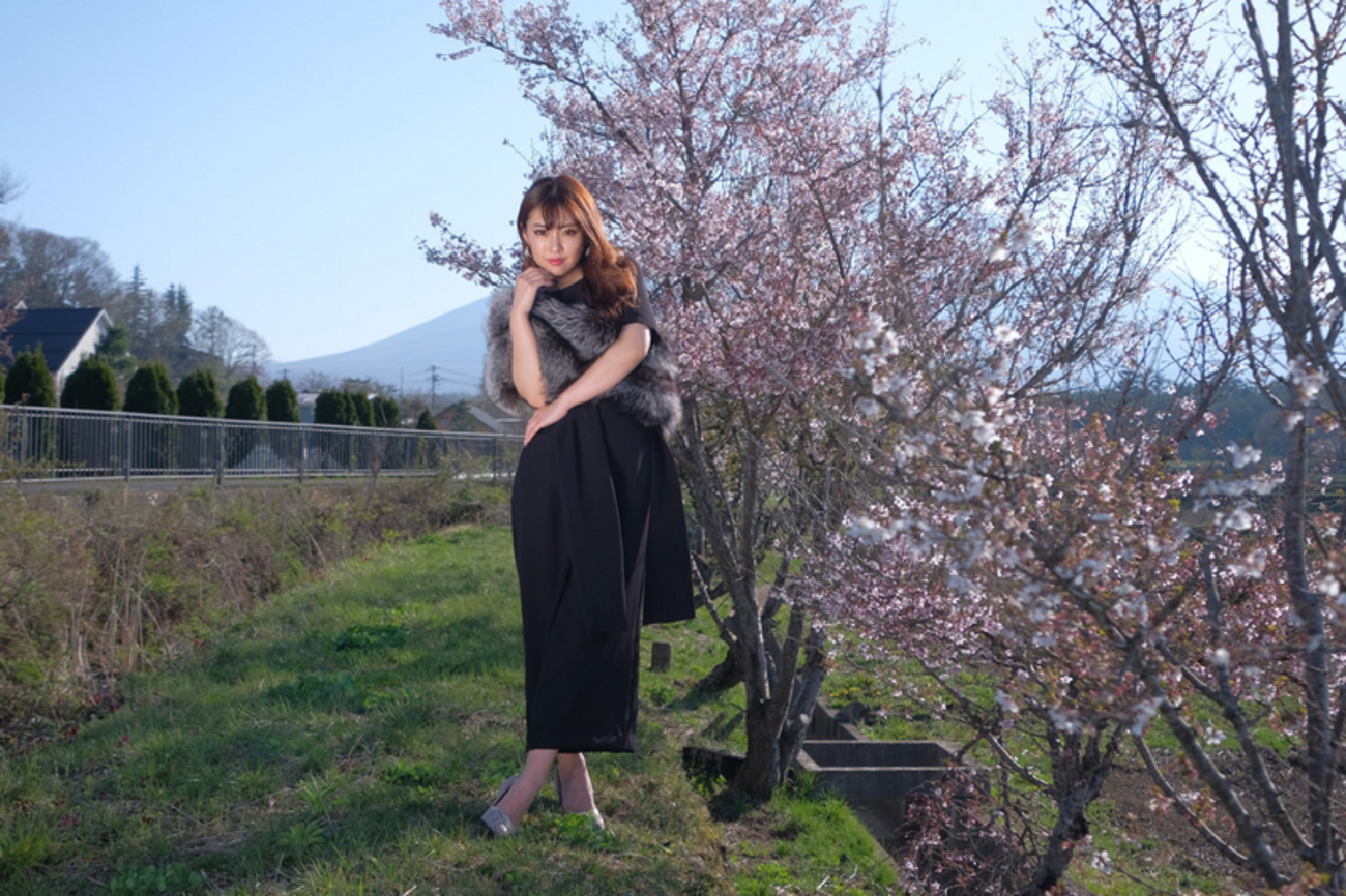 『春絵巻～山中湖の春』 Part-II AYAKA - kazu-cashari Portrait Diary