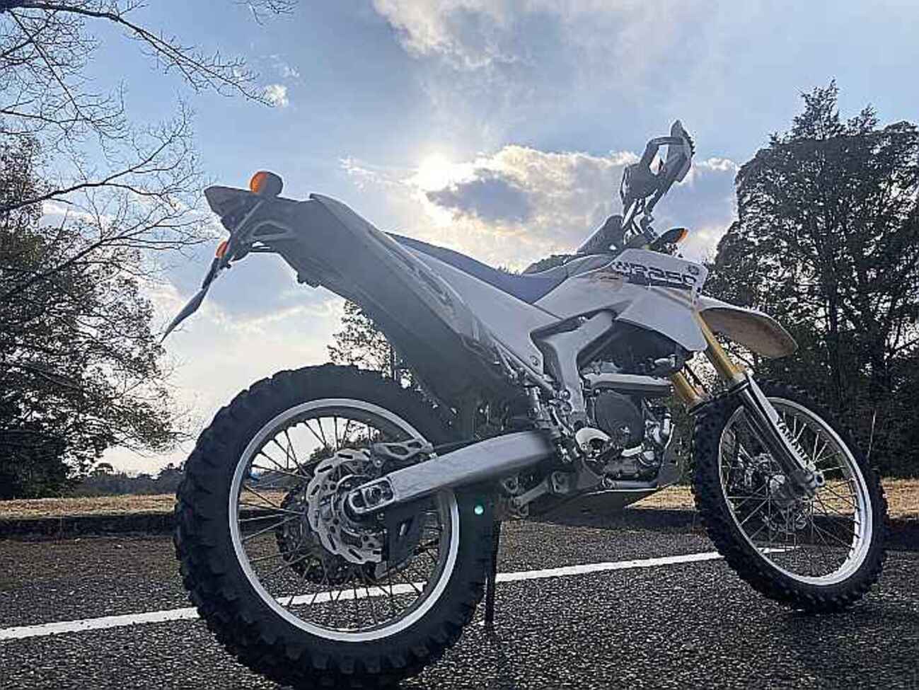 今日のWR250R