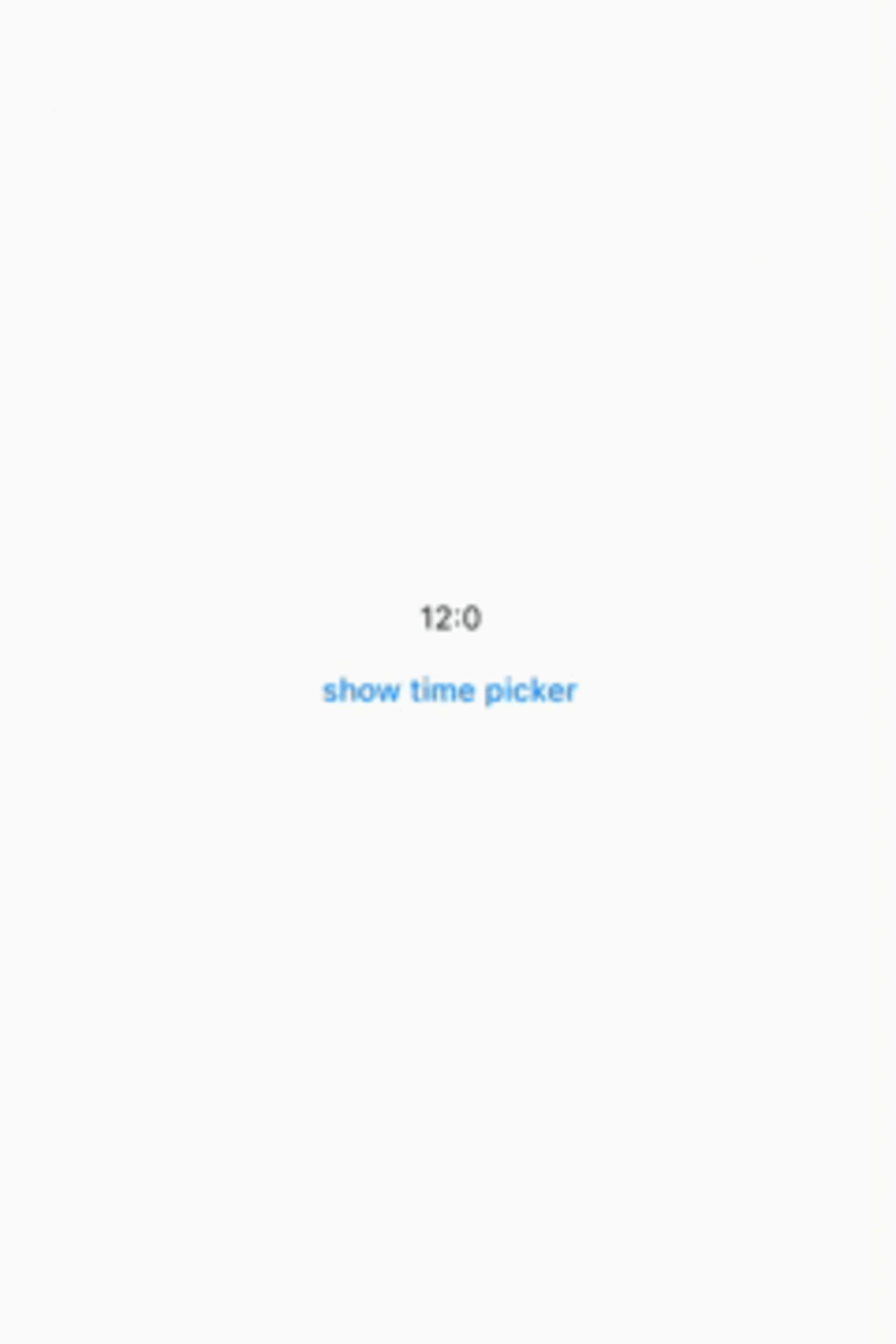 【Flutter】showTimePickerメソッドの使用方法 - note-tmk