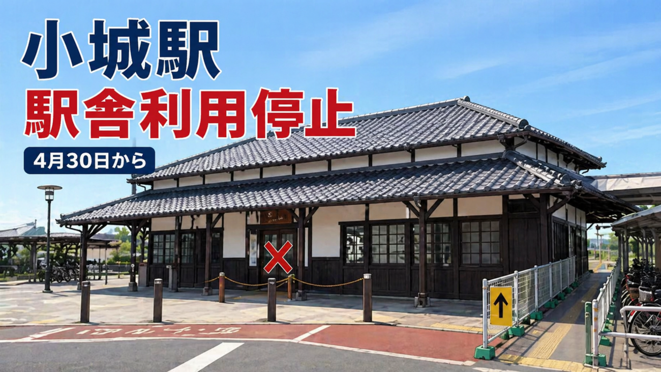 小城駅の駅舎利用停止 小城市の財産と登録有形文化財の現在 - 雑記ブログ、ときどきAmazon