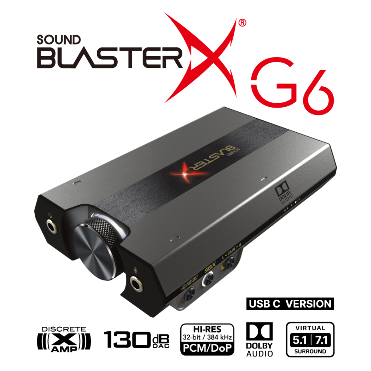 Sound BlasterX G6 (USB C VERSION) 発売！旧モデルとの違いやPS5・Switch 2対応を徹底解説【2026 ...