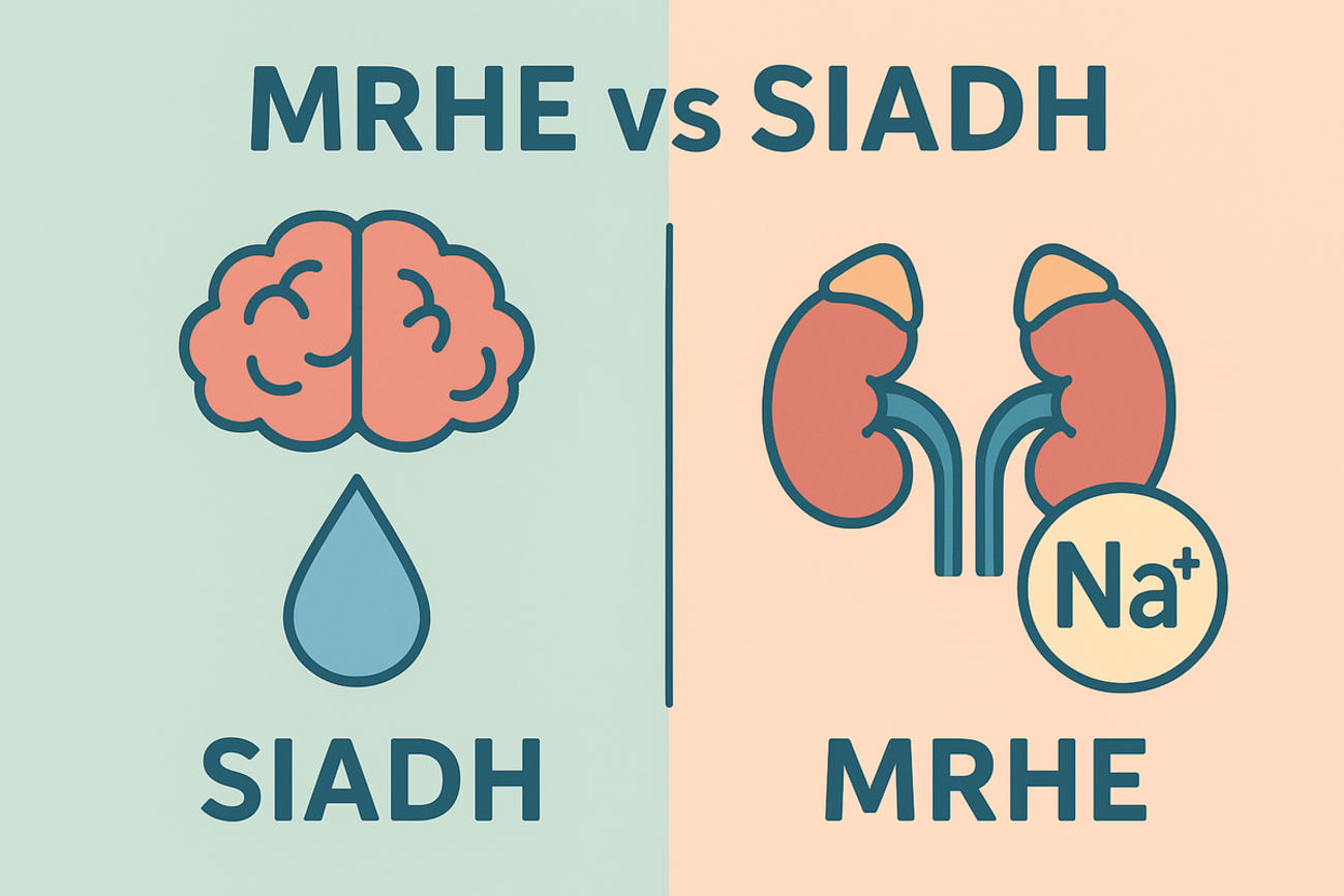 鉱質コルチコイド反応性低ナトリウム血症とSIADHの鑑別 - 医知創造ラボ ～脳神経内科医がAIで紡ぐ最新医療情報～