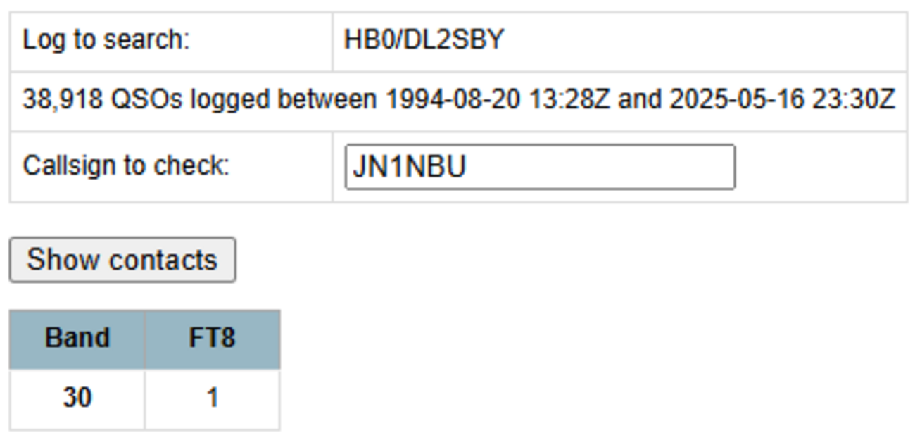 HB0/DL2SBY リヒテンシュタイン 30m FT8 バンドニュー - 無線とピュアオーディオ JN1NBU