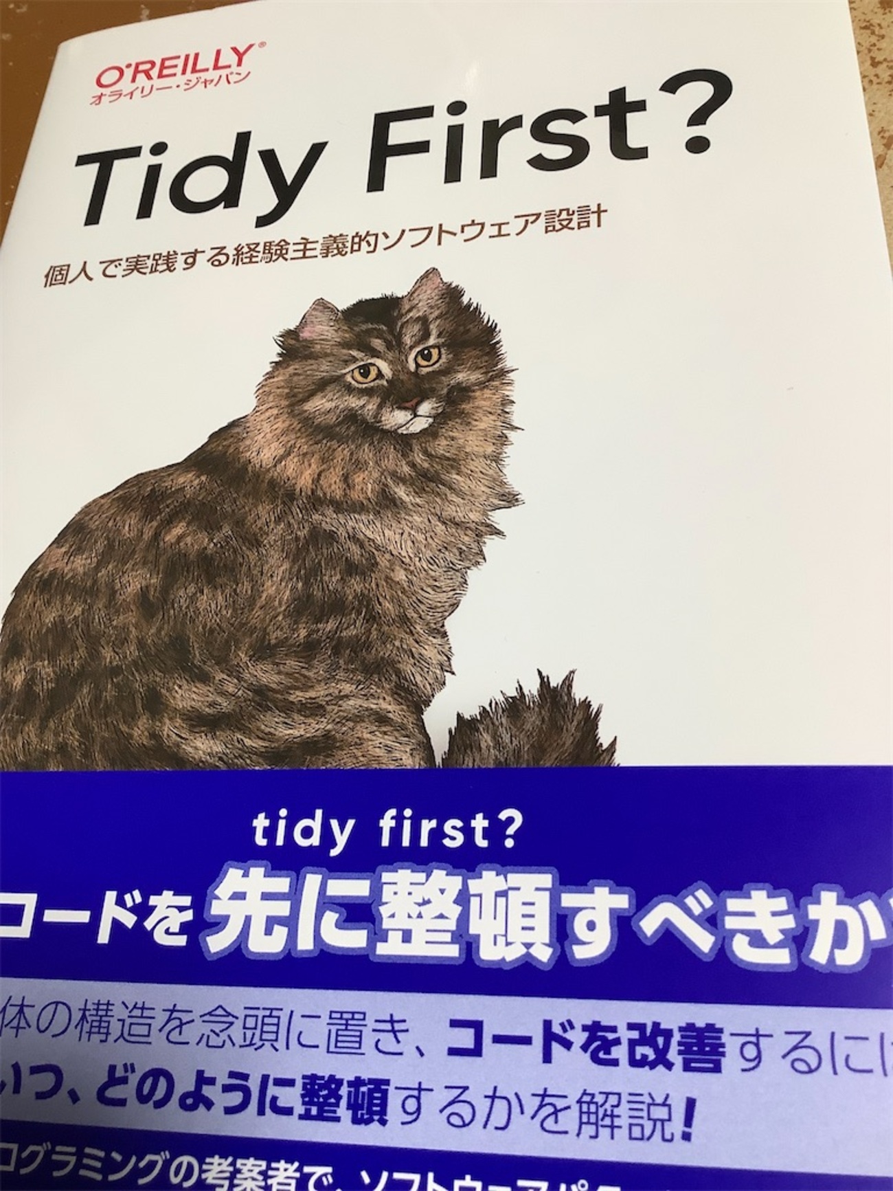 「Tidy First?」を読む - COSMOS03の日記