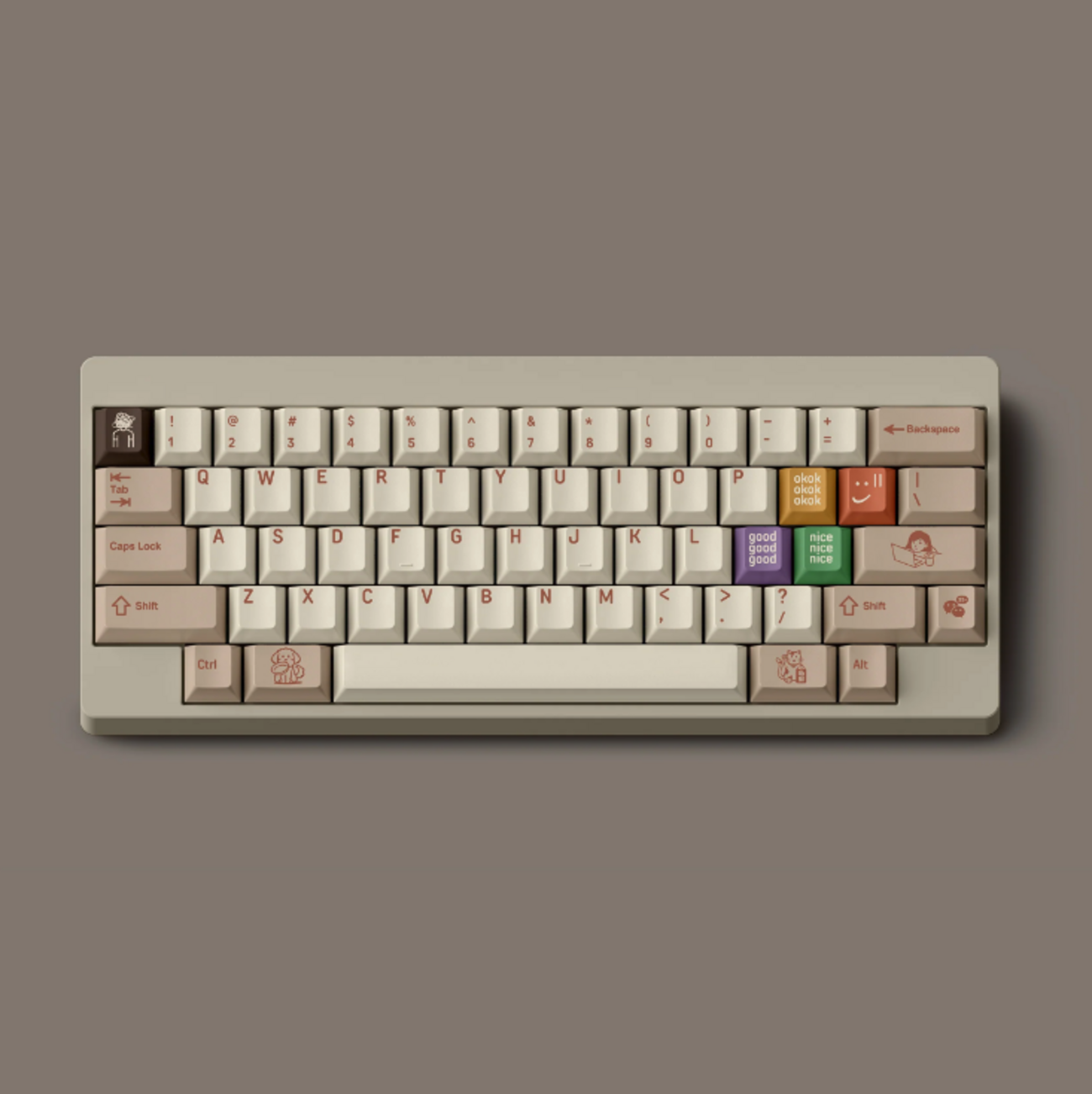 KBDfans FBB Beipoyingye Cherry Profile Keycap Set - TALPKEYBOARD BLOG