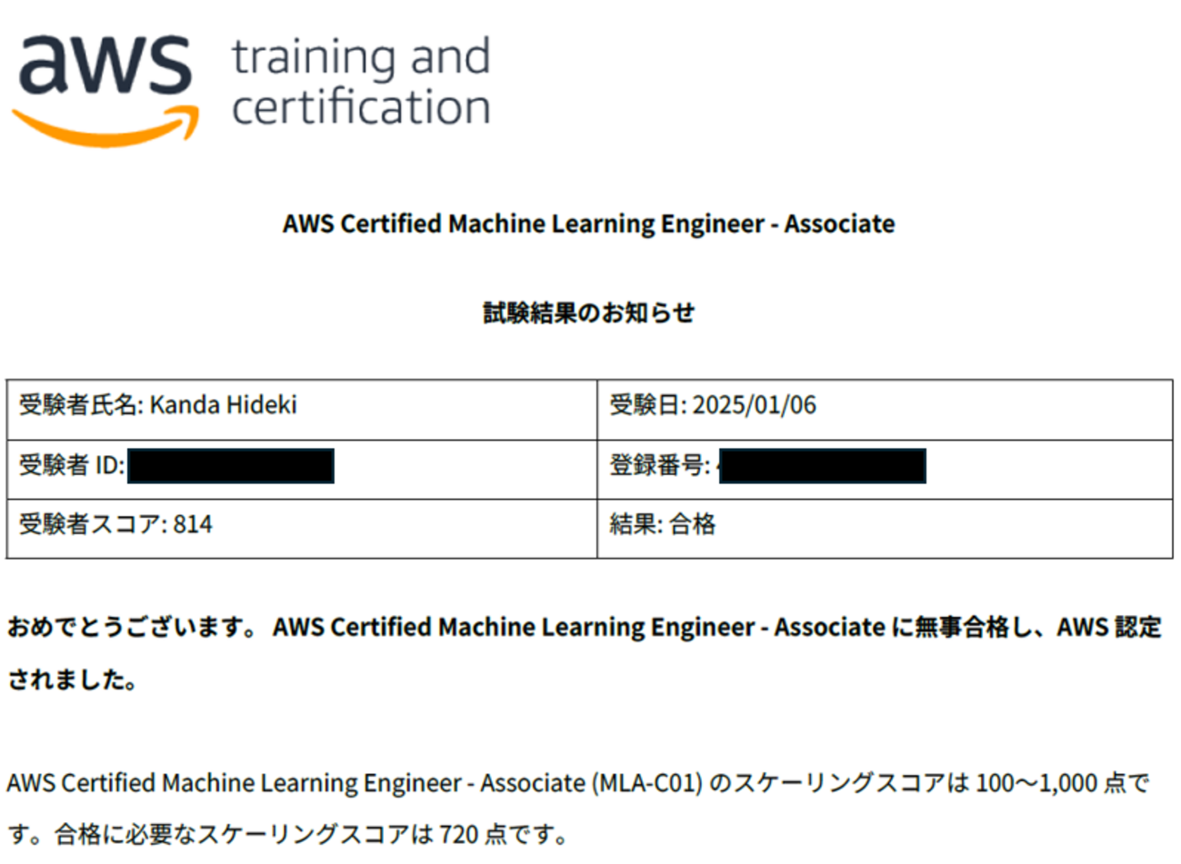 AWS Certified Machine Learning Engineer - Associate(MLA-C01)合格記_JBS Tech Blog - JBS Tech Blog