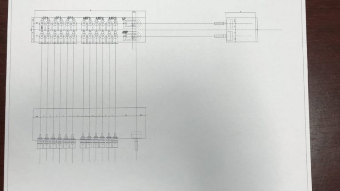 スピーカーセレクターの製作(図面作成編) - のんびりゴローのブログ