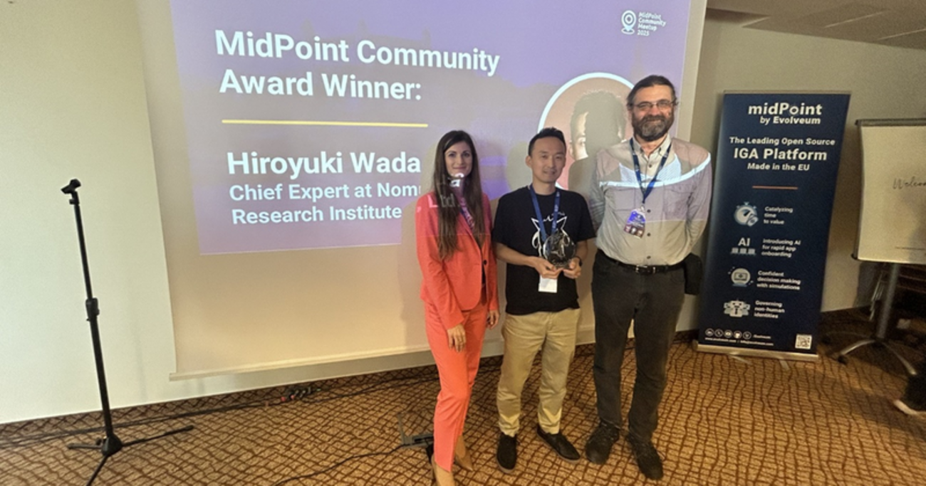 NRIの和田広之がMidPoint Community Award 2025を受賞！MidPoint Community Meetup 2025 - atlax blogs