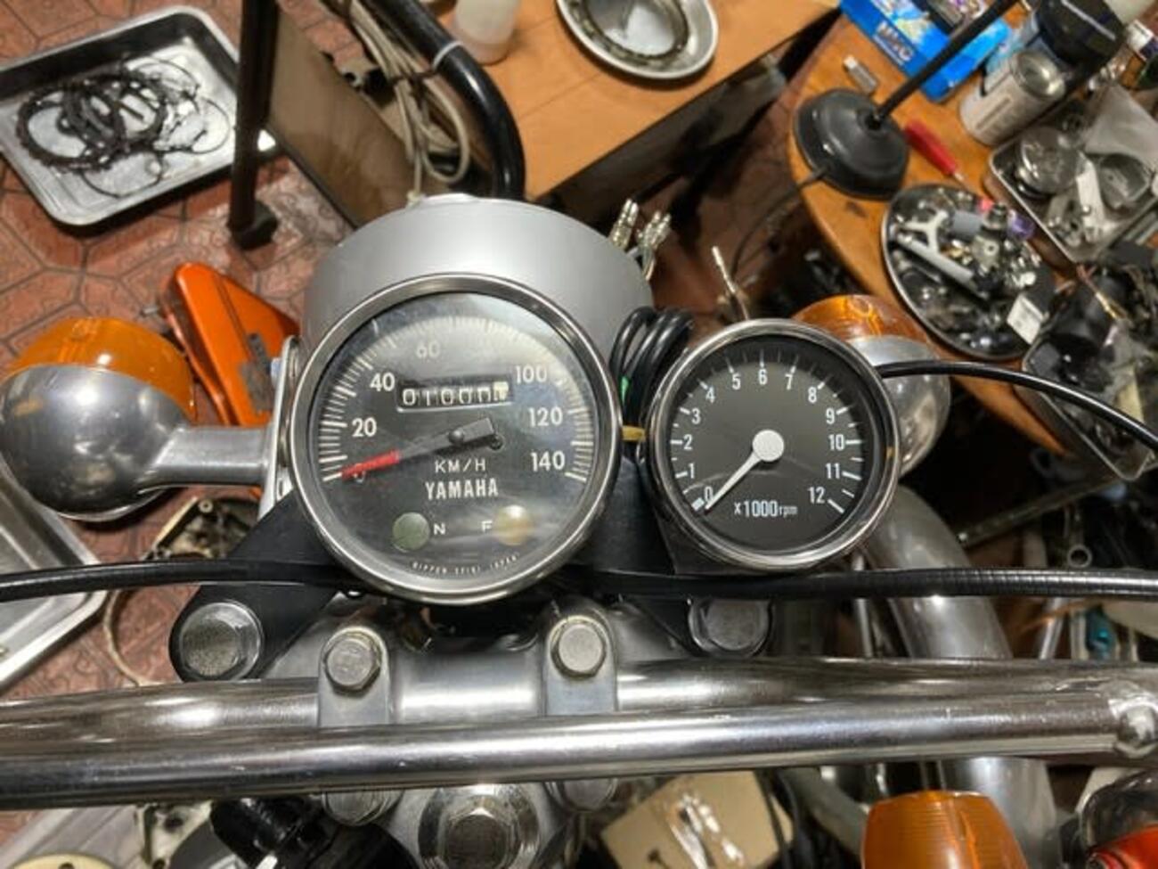 HS1赤1のタコメーター - goroの徒然なるままに・・・2nd.